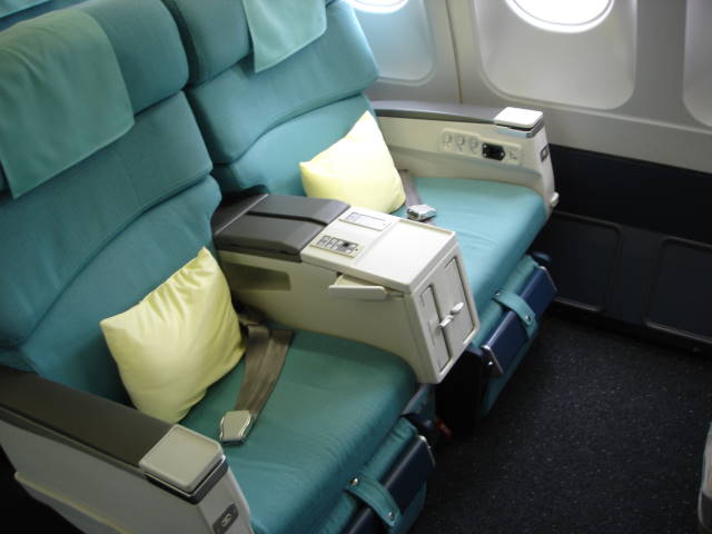 【KE / FIRST CLASS】＜KIX/ICN♪＞② - 極上うなぎ。のブログ