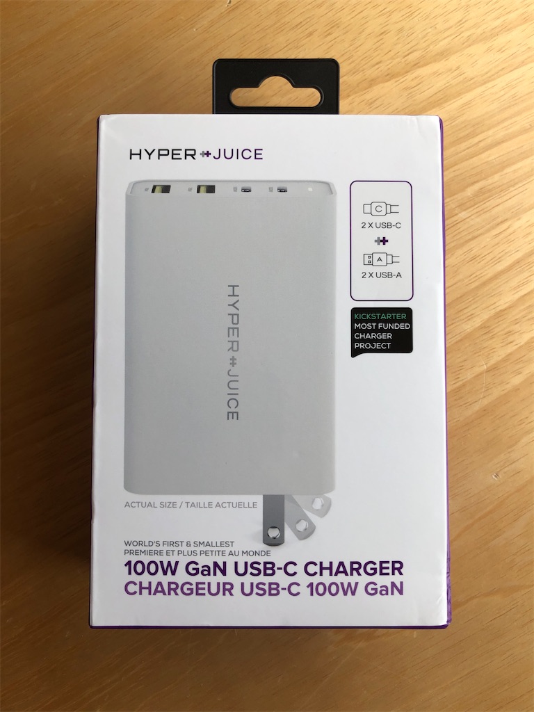 買ってみた HyperJuice 100W GaN Charger - Goronpaのブログ