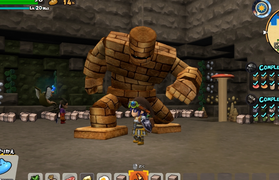 DQB2 ゴーレムでブロック破壊は爽快だけど難点も・・・ - Gスカの3D素材やPCゲーブログ