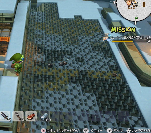 【攻略】DQB2 ムーンブルクで簡単に食料と自動経験値稼ぎ - Gスカの3D素材やPCゲーブログ