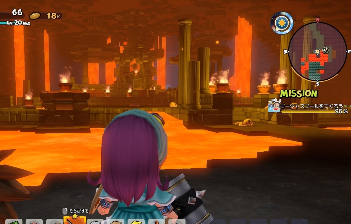 DQB2攻略！オッカムル編【序盤でマグマフィールドに行く方法】教えます！ - Gスカの3D素材やPCゲーブログ