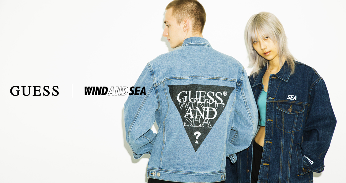 【ONLINE STORE】GUESS×WIND AND SEA 発売開始！ - GUESS STORE BLOG