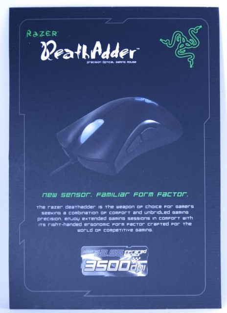 RAZERマウス回顧録 Razer DeathAdder 3500🐍 - Gadget Taro's Blog / ゲーミングおじさん ブログ