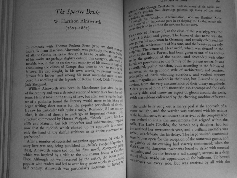 【翻訳】ウイリアム・ハリスン・エインズワース2つの『亡霊の花嫁』 - [POETIC LABORATORY] ★☆★魔術幻燈☆★☆