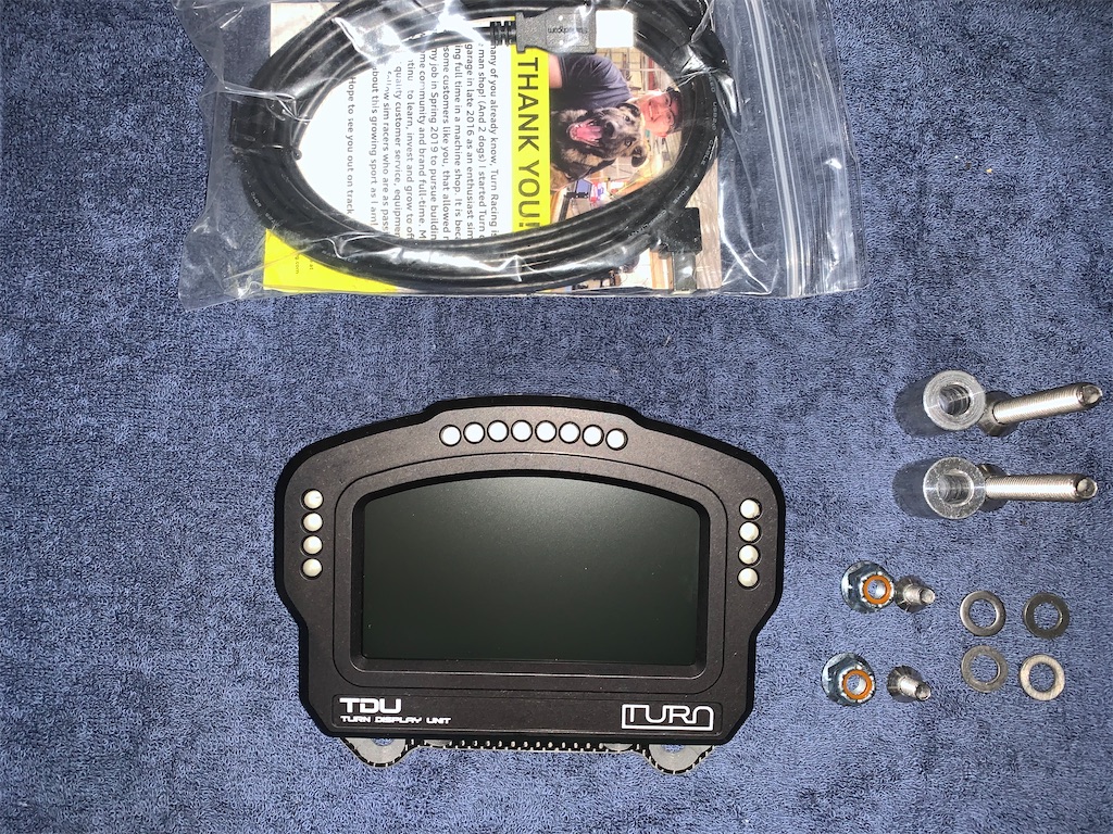TURN Racing/コックピットを彩るTDU(TURN Display Unit)を入手したので実装してみだゾ ...