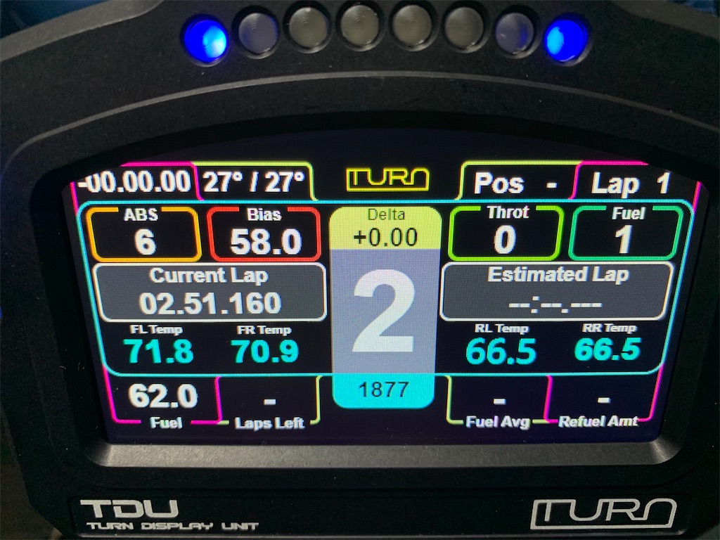 TURN Racing/コックピットを彩るTDU(TURN Display Unit)を入手したので実装してみだゾ ...