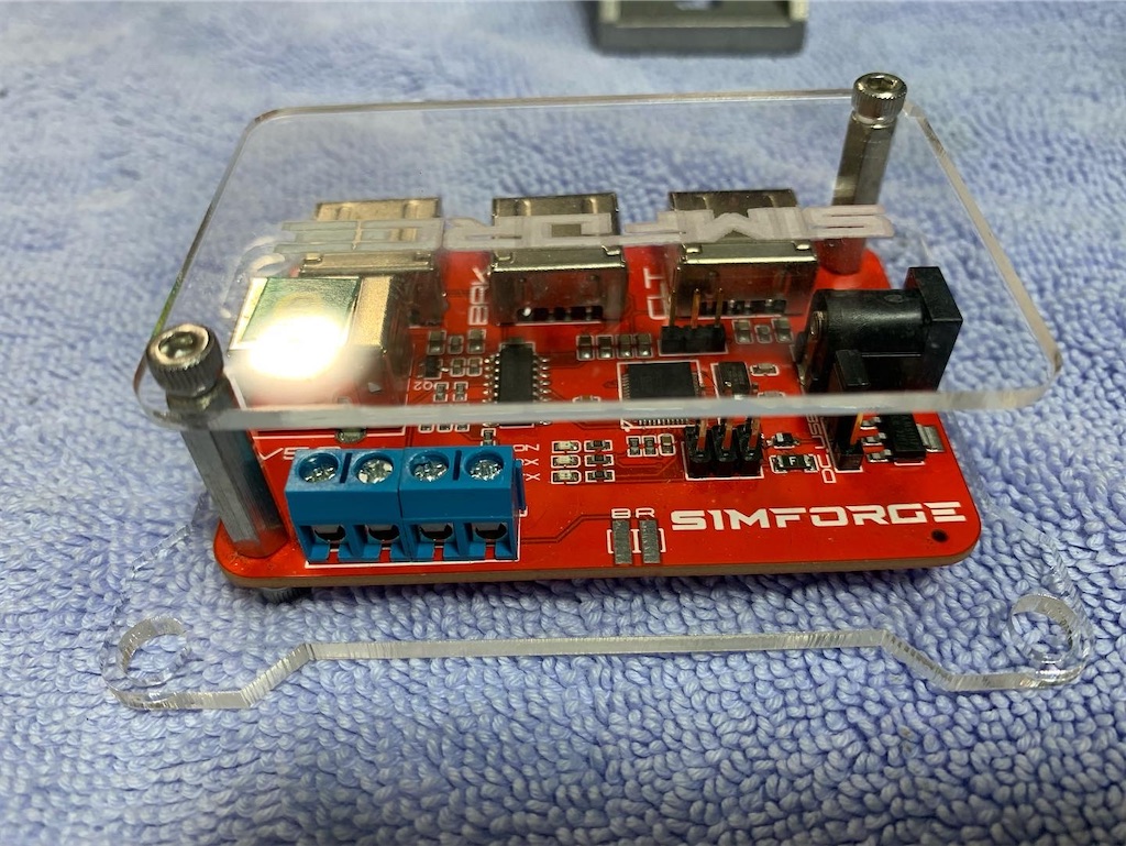SimforgMark1ペダル "新型V5 Electronic board"と新ソフトウェア"Simforge Pedal FX"で ...
