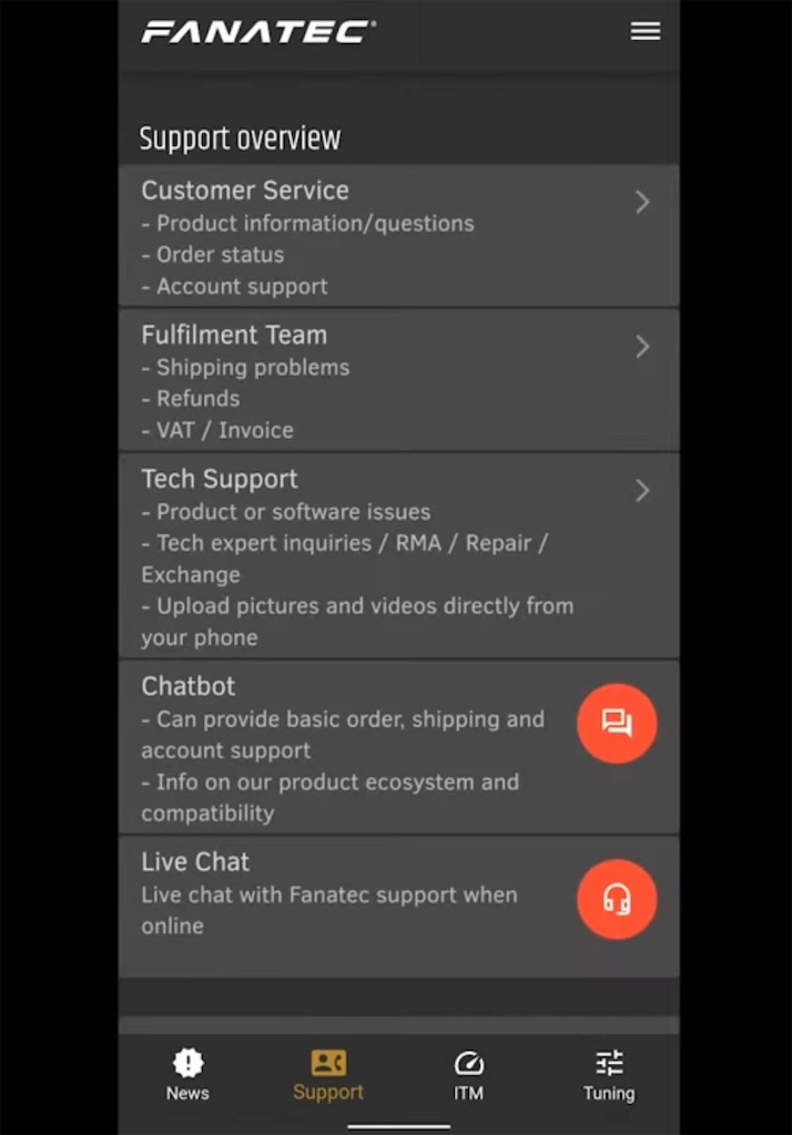 遂に正式実装！FANATEC Appで使い勝手が広がる - GenesisPlanA’s diary（ジェネシスプランA･ダイアリー