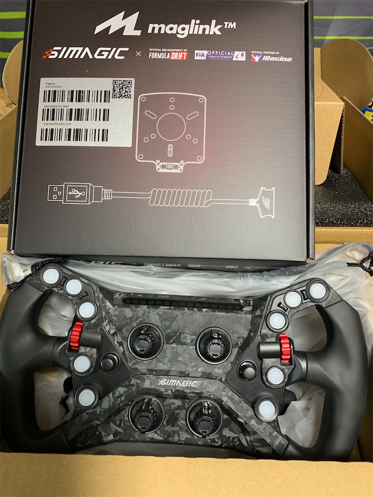コイツは10万円クラスの強度を誇る優れたステアリングだ！SIMAGIC GT Neo ＆ maglinkのレビューだゾ！ - GenesisPlanA’s diary（ジェネシスプランA･ダイアリー