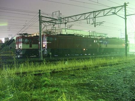 個別「[鉄道]夜の黒磯留置ED75-1012+1033+1013」の写真、画像 - 200701-04 - Goichiro's photo-life