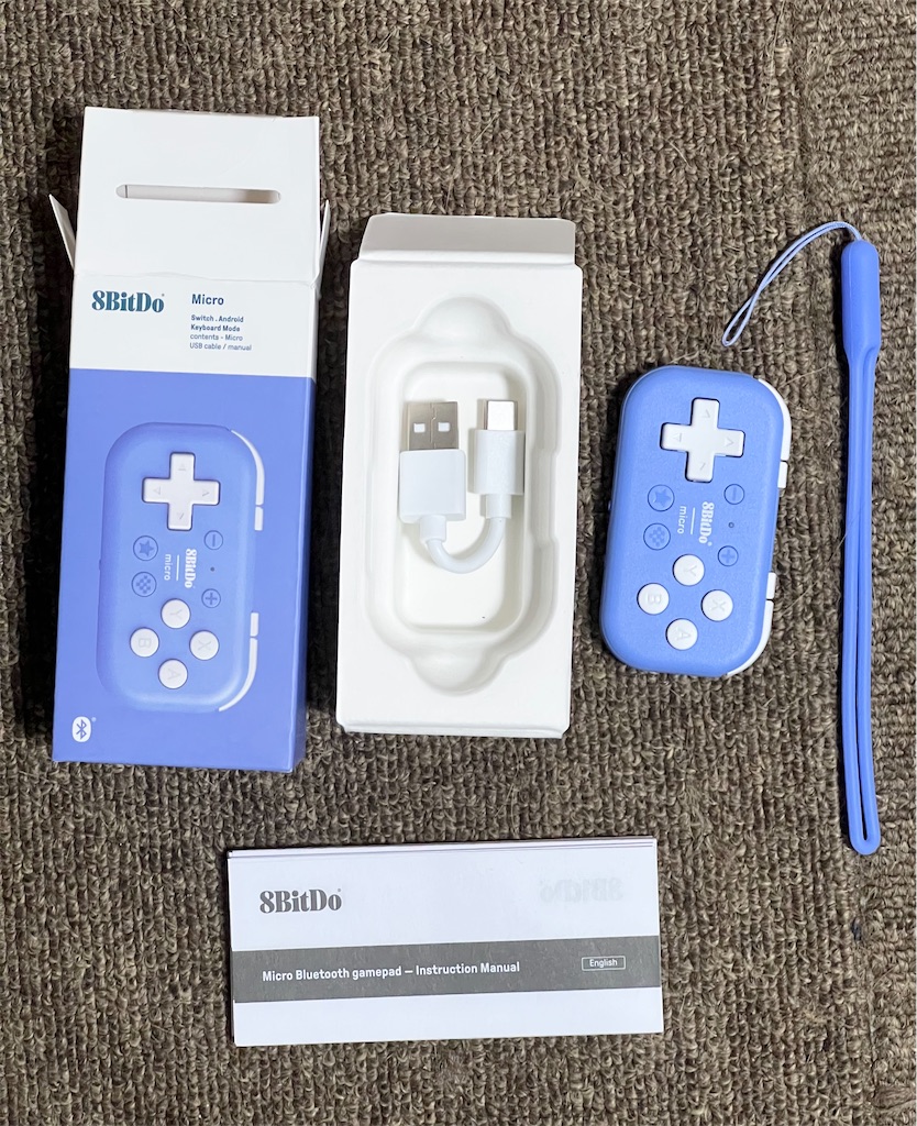 【レビュー】iPad イラスト用に。8BitDo マイクロ Bluetooth ゲームパッド購入 - MONO-LOG