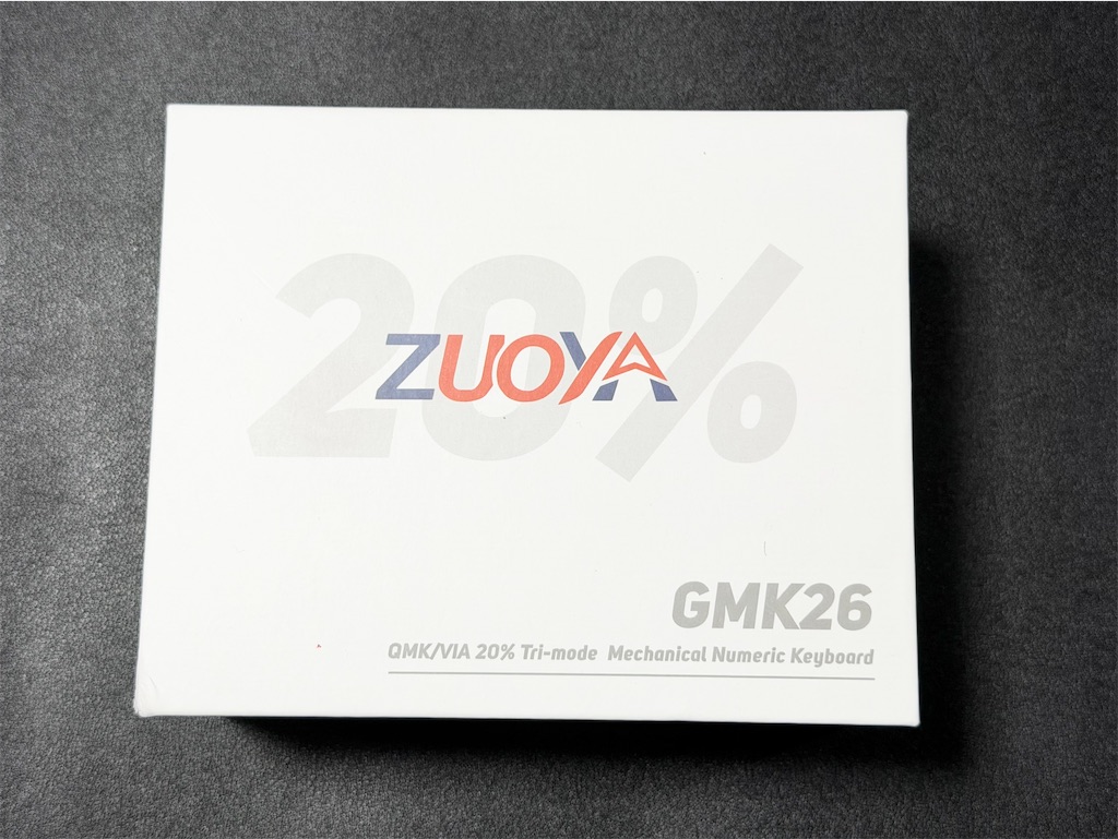 【レビュー】QMK/VIA メカニカルテンキーパッド「ZUOYA GMK26」 購入してみました。 - MONO-LOG