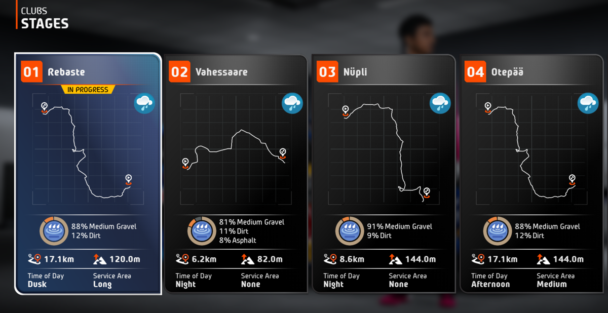 「イベント開始」 PS5/XBOX/PC合同 、EA Sports WRC、「みんなで一緒に世界に挑戦！ GFnR eWRC合同走行会」2024年1月 Championship 5 第1週 ...