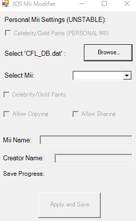 3DS 漢字(特殊記号)Mii作成方法 - うさぎの改造録