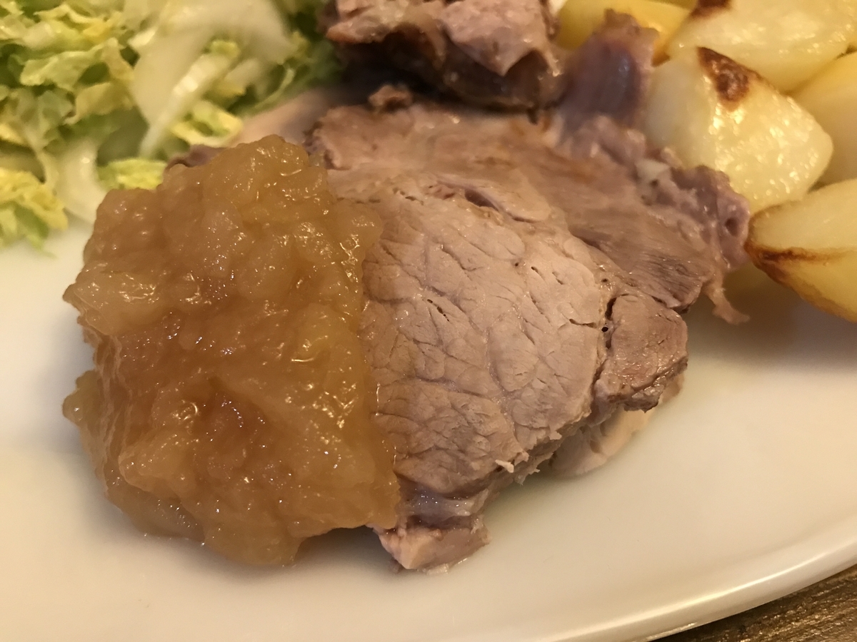 大量のりんごで自家製りんごジャム と 焼肉のたれ - Hadama の 台所 in the UK