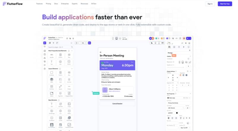 ネイティブアプリ開発を可能にするノーコード コード×AI「FlutterFlow」とは - HapInS Developers Blog