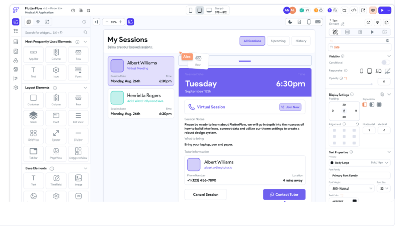 ネイティブアプリ開発を可能にするノーコード コード×AI「FlutterFlow」とは - HapInS Developers Blog