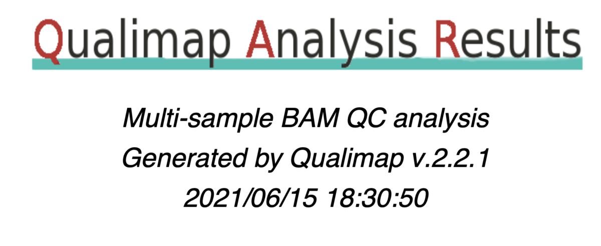 Qualimap2でBAMファイルのカバレッジを見る - バイオインフォマティクスでゲノムワイド関連解析（GWAS)