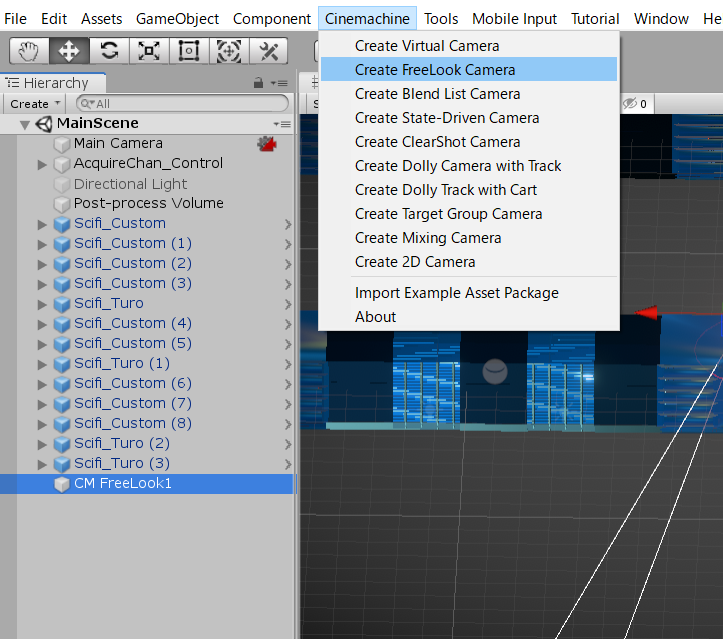 Unity Cinemachine FreeLookCameraを使ってみた - Unity研究所