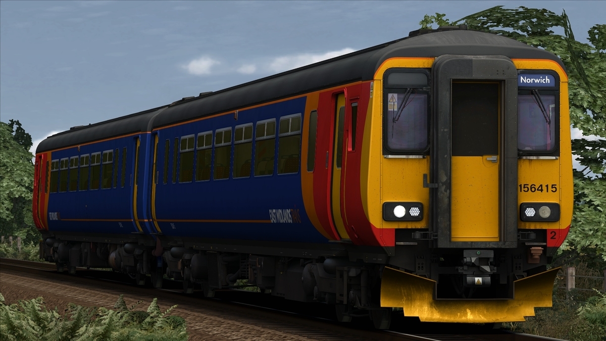 Class 156 Diesel Multiple Unit Pack - 紙のきれはし