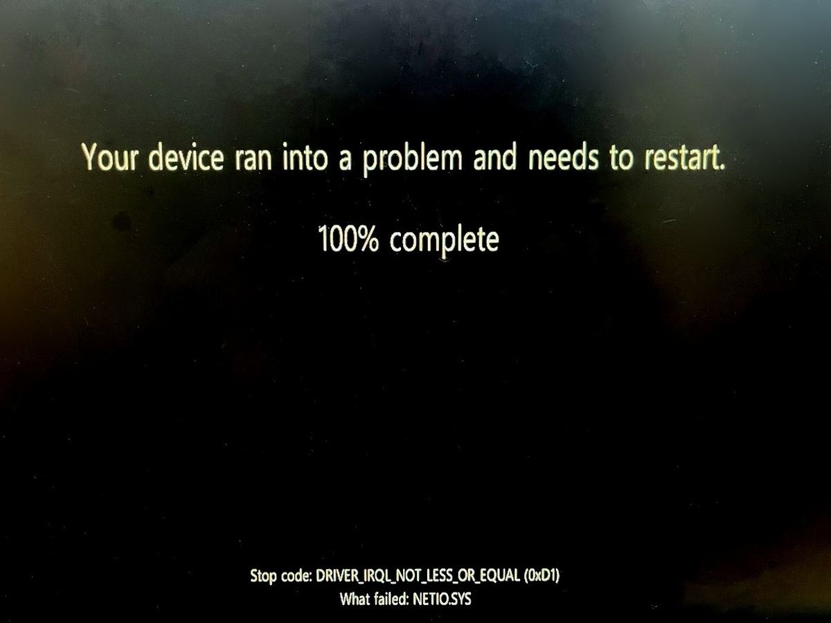 【Windowsエラー】《只今検証中》起動時深刻なエラー 『Your device ran into a problem and needs ...