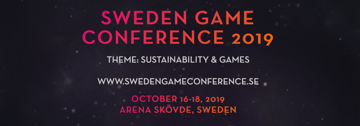 Sweden Game Conference2019（スウェーデンゲームカンファレンス）で会いましょう。 - HokuoGameCat