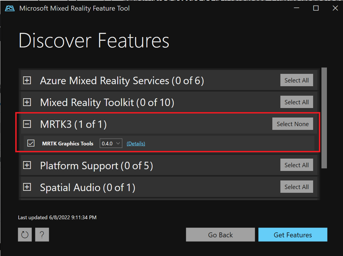 MixedReality-GraphicsTools-Unityを触る その① パッケージの導入 - 夜風のMixedReality