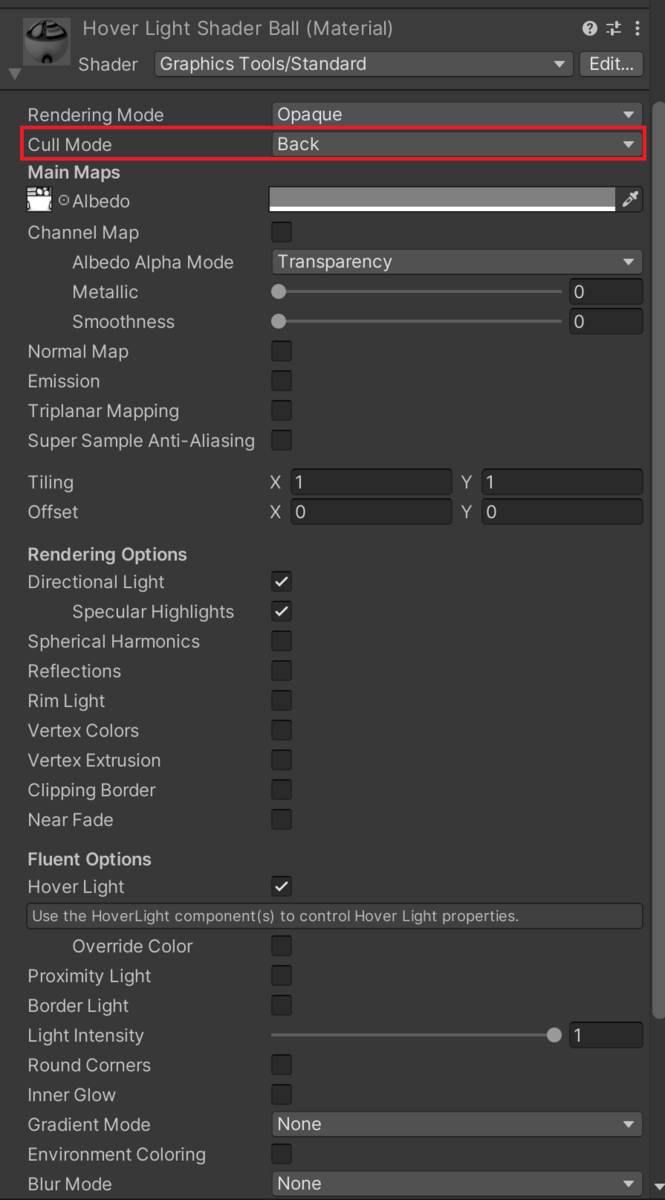 MixedReality-GraphicsTools-Unityを触る その④ GraphicsToolsStandardShaderのドキュメントを読む 後半 - 夜風のMixedReality