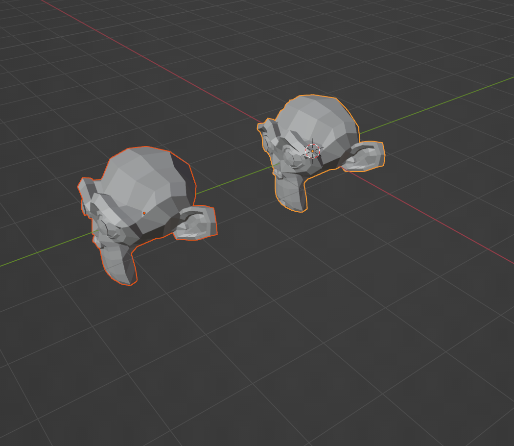 Blenderでトポロジーが同一のメッシュにUV情報をコピーする - 夜風のMixedReality