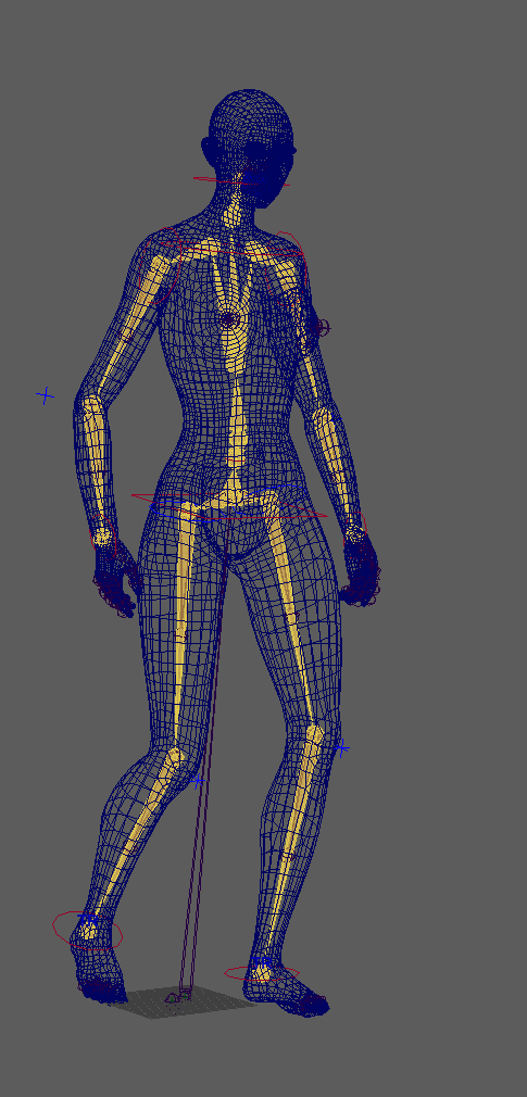 MayaでHumanIKを使用する - 夜風のMixedReality