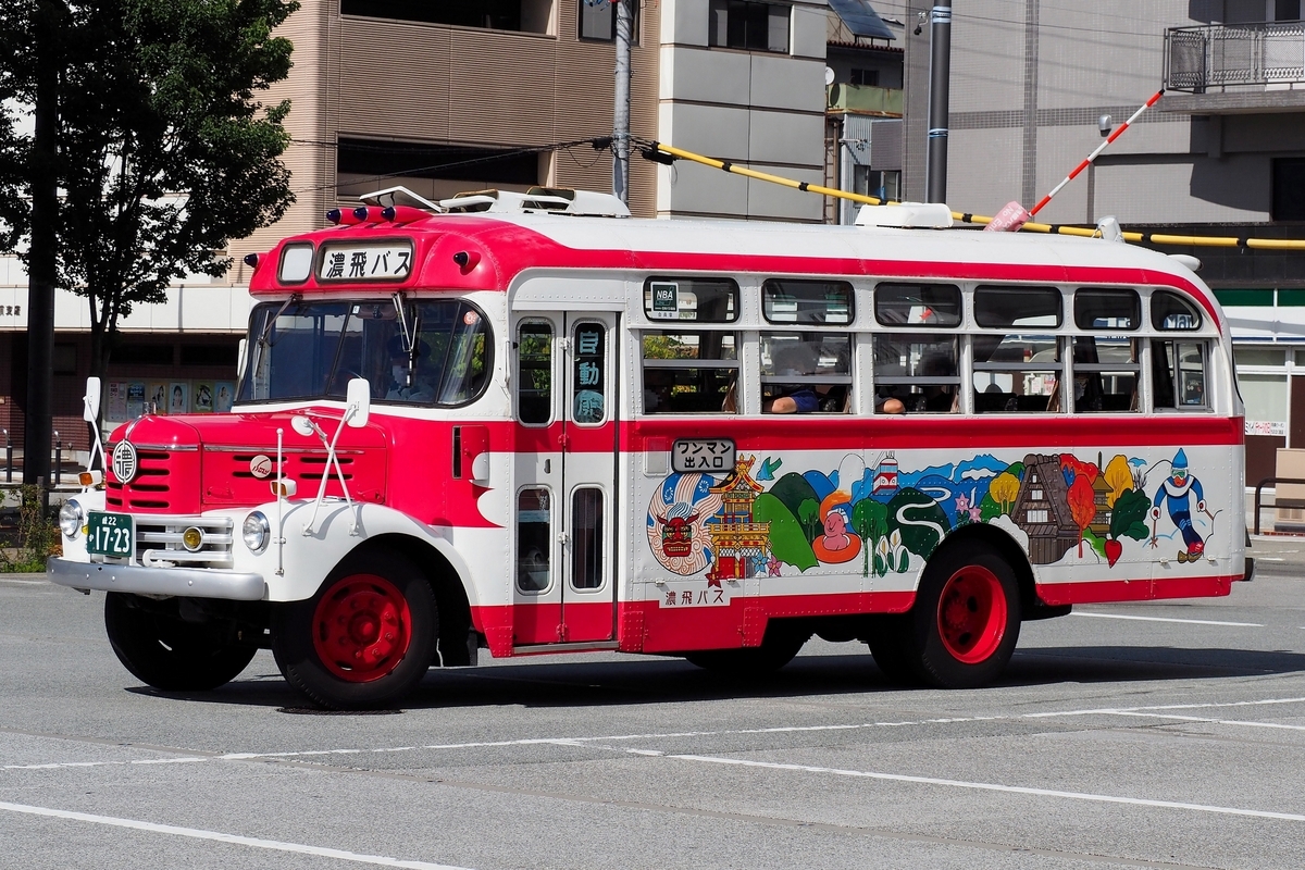 濃飛バス 岐22か1723 - Honsu_Show Bus Library