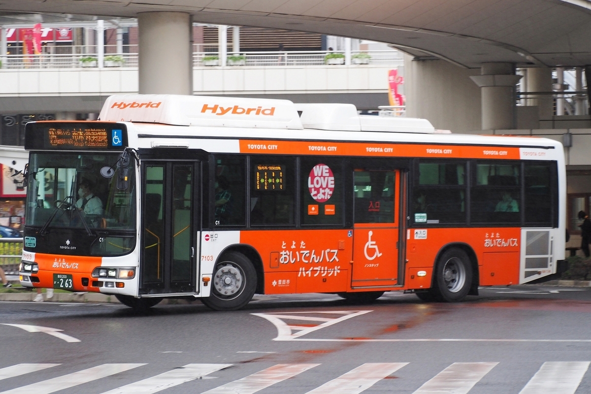 名鉄バス 7103 - Honsu_Show Bus Library