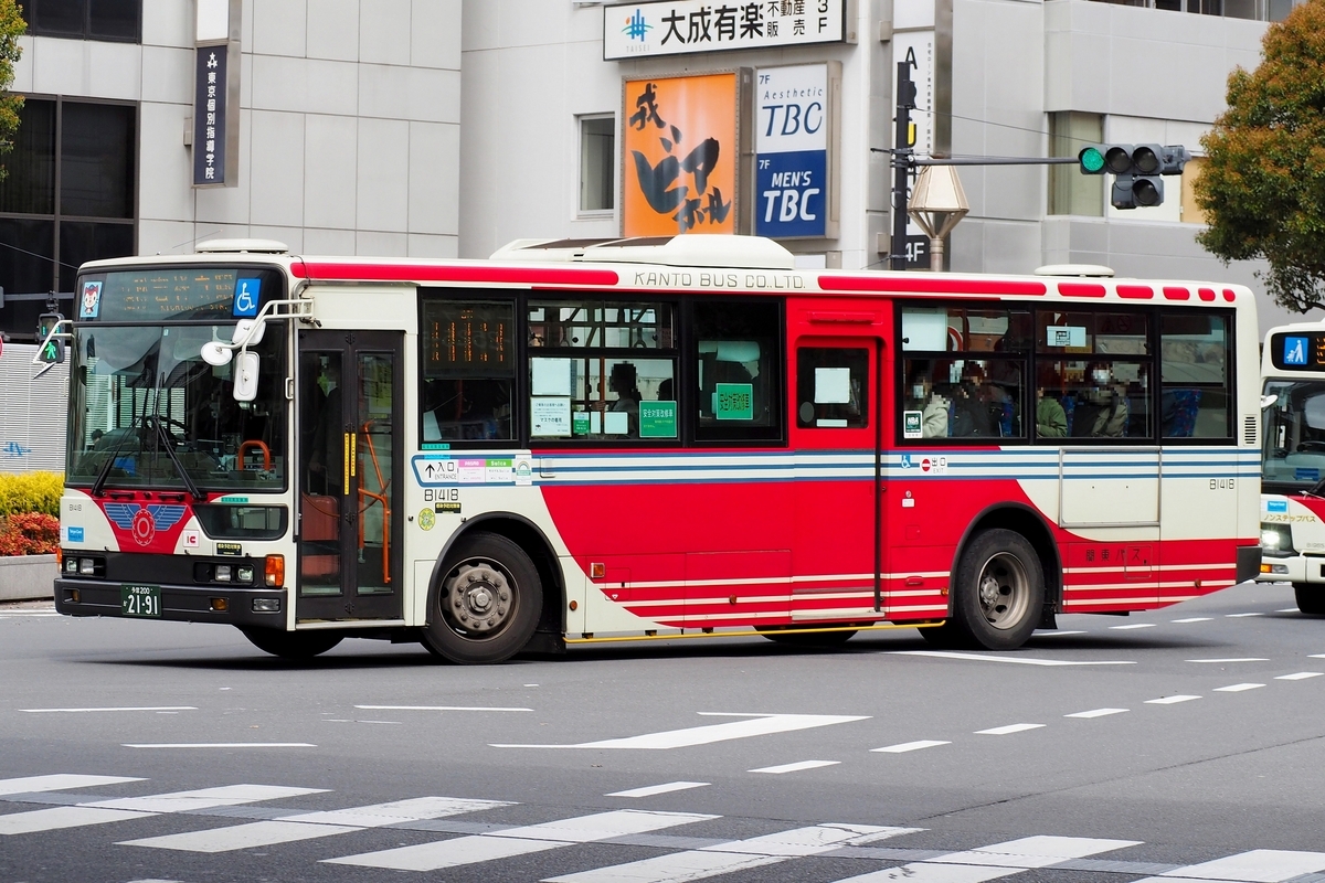 関東バス B1418 - Honsu_Show Bus Library
