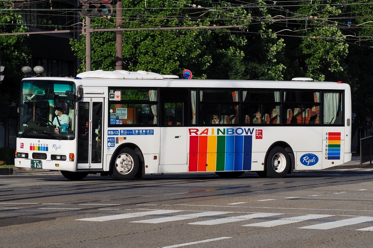 両備バス 0613 - Honsu_Show Bus Library