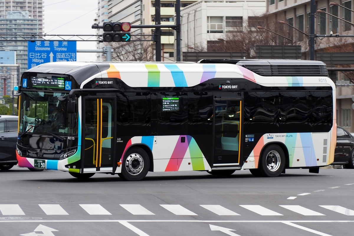 TOKYO BRT R015 - Honsu_Show Bus Library
