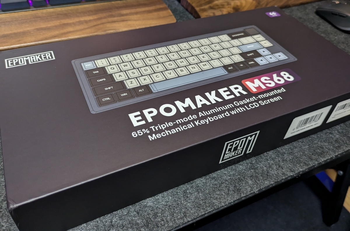 【キーボードレビュー】至高のコトコト感！EPOMAKER MS68は高い完成度を誇る大人のキーボードだった！ - IRIELIFE！-Blog