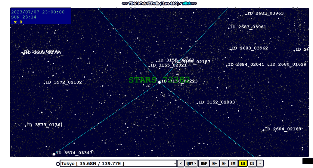 Zeta Version 操作メモ - TINY STAR VIEWER 開発室