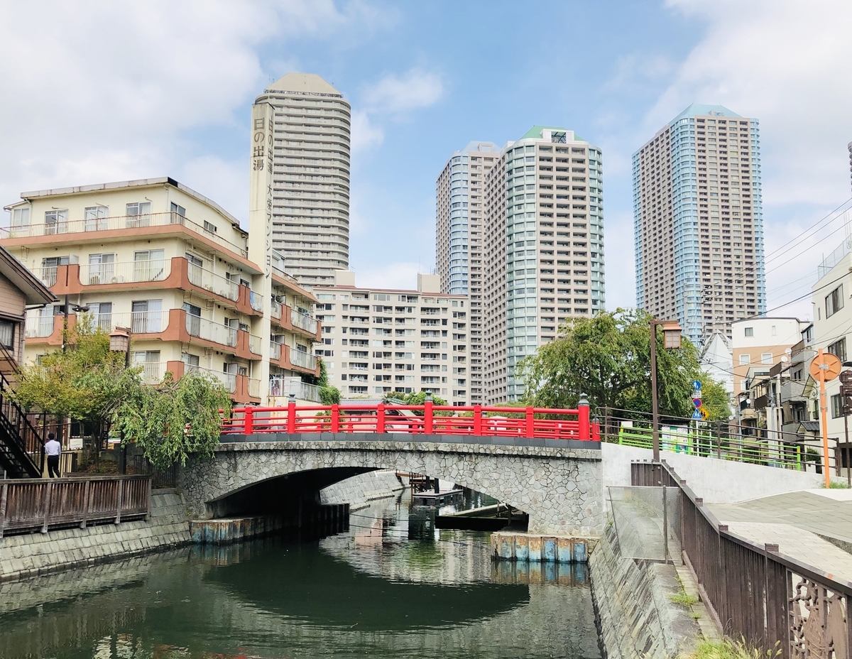 Beautiful scenery of canal and alleys in Tukishima - Beautiful Spots in ...