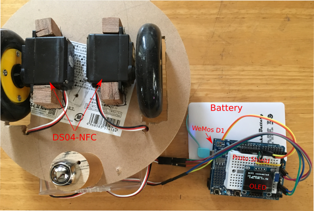 DS04-NFC 360度回転サーボを調べてみました - 趣味のマイコンいじり