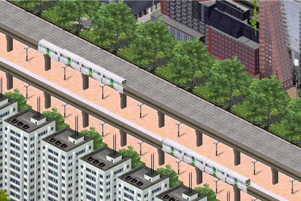 【Simutrans PAK128.Japan】多摩都市モノレール公開！！ - Fairy's Studio制作ブログ