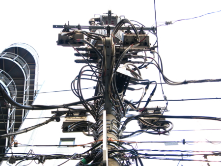 今日の電柱写真 - ただいま村