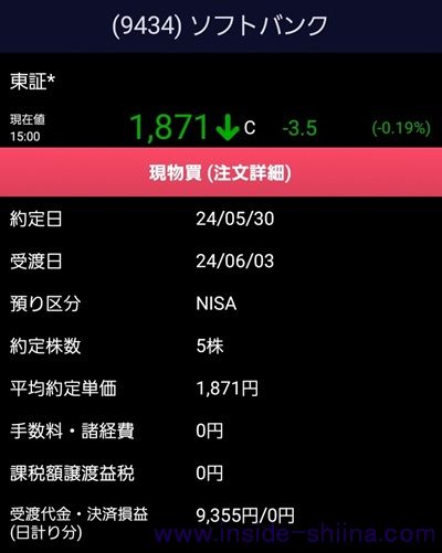 ソフトバンク（9434）を株主優待欲しさに新NISAの成長投資枠で購入してみた！【体験談】 - インサイド シーナ