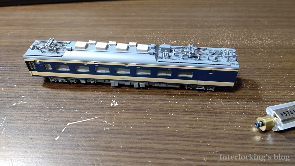 故障したM車をM-13モーターに置き換え - Interlocking’s blog