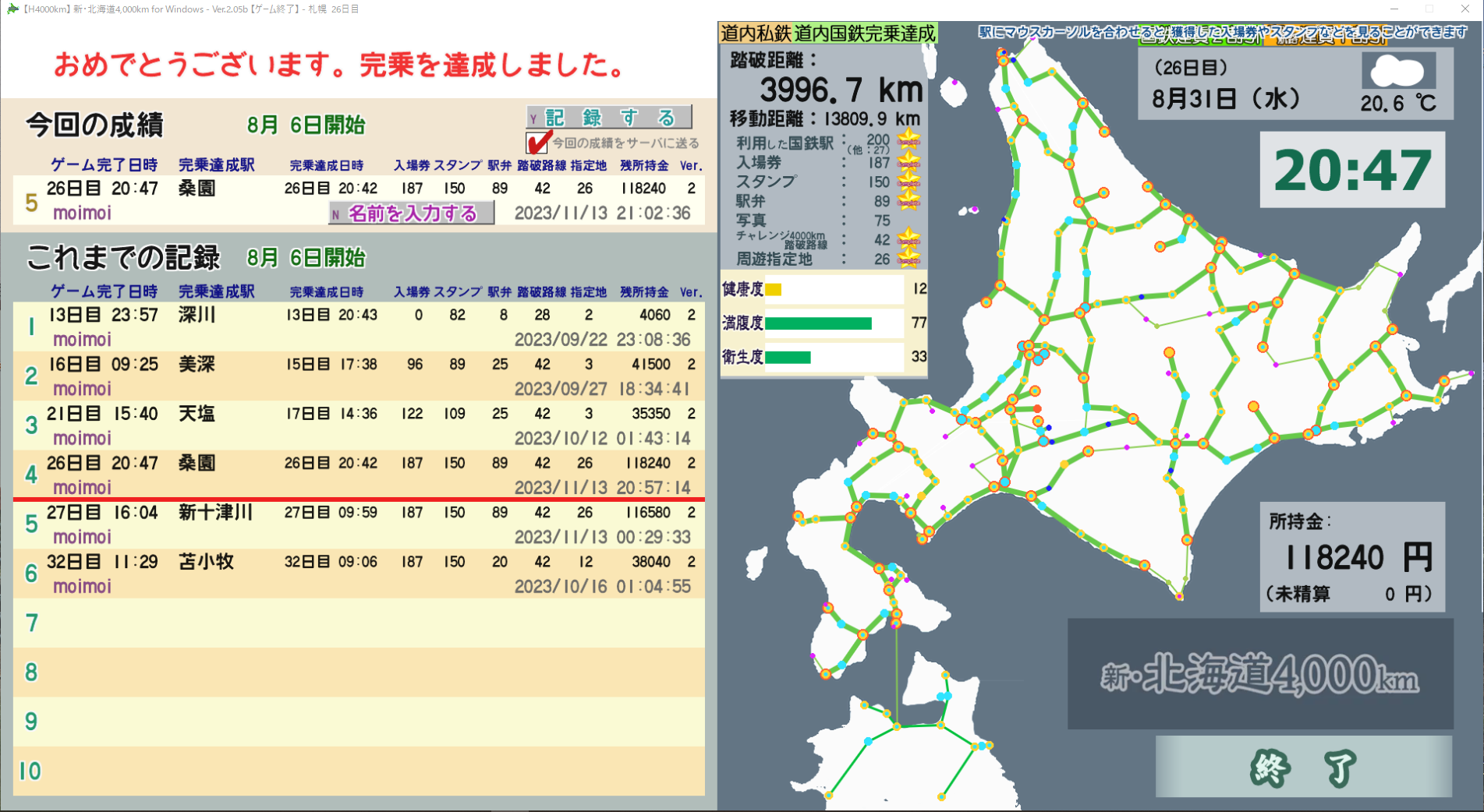 1983年夏の北海道を完全制覇する - Interlocking’s blog