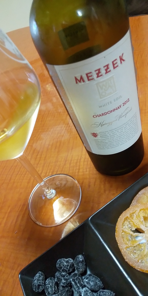 MEZZEK WHITE SOIL CHARDONNAY 2012 - Jason’s blog