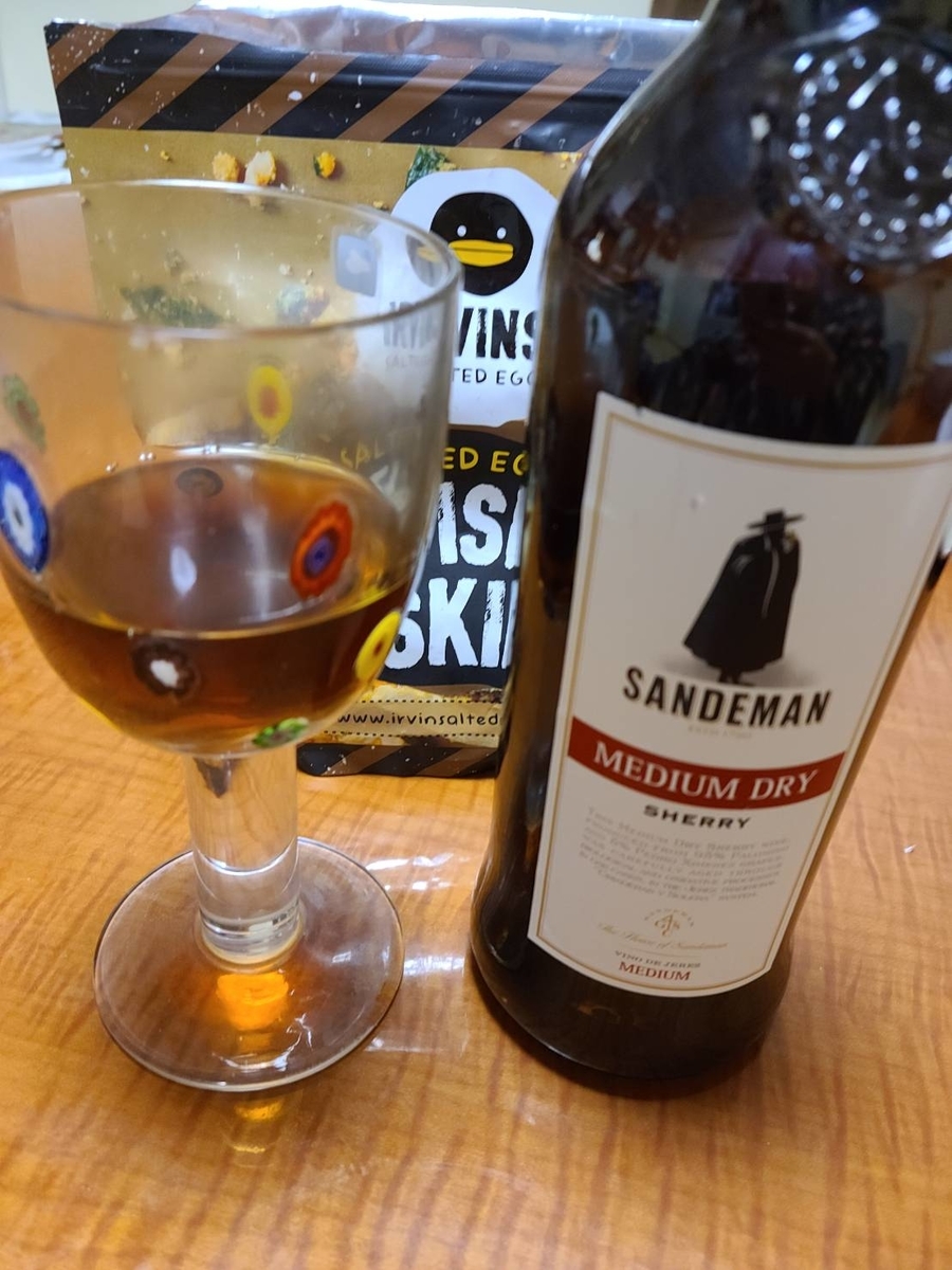 SANDEMAN MEDIUM DRY - Jason’s blog