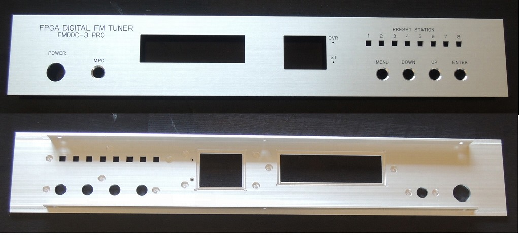 FPGA デジタルFMチューナ（FMDDC-3) ケース製作中（その2） - JH1HTQの日記