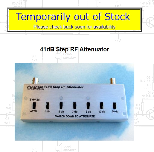 41dB Step RF Attenuator を作る - JH1LHVの雑記帳