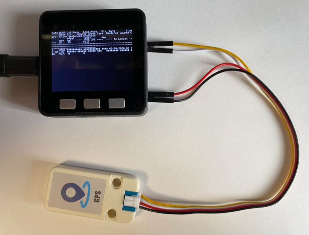 M5Stack 用 GPS Unit (AT6558) を試してみた - JH1LHVの雑記帳