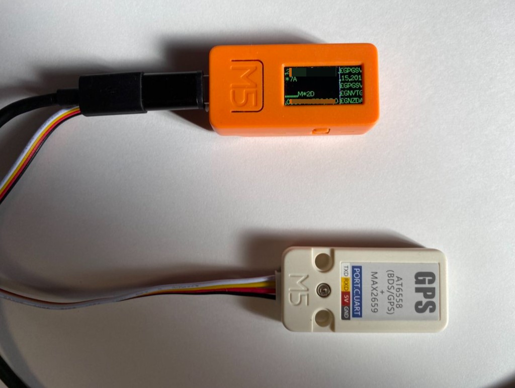 M5Stack 用 GPS Unit (AT6558) を試してみた - JH1LHVの雑記帳